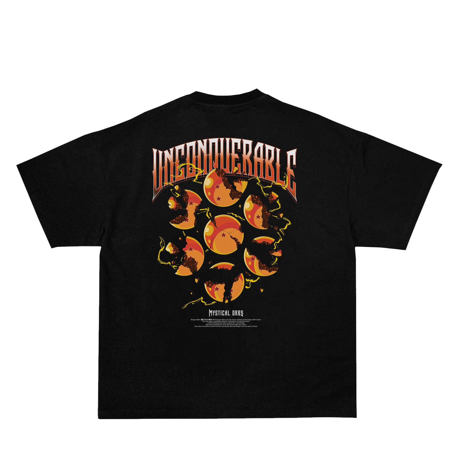Shattered Orbs T-Shirt - Black – Invicta Kuru