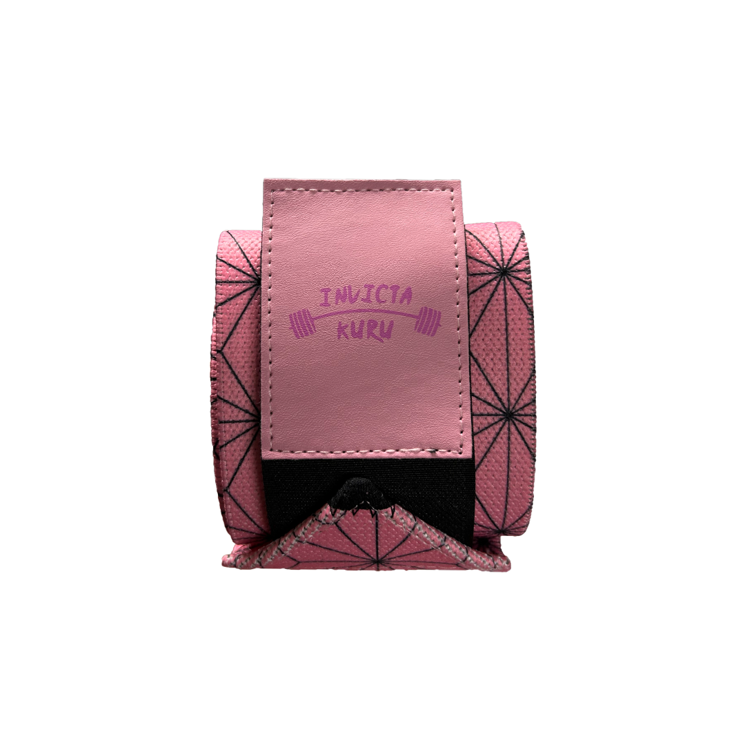 Pink Pattern Wrist Wraps – Invicta Kuru